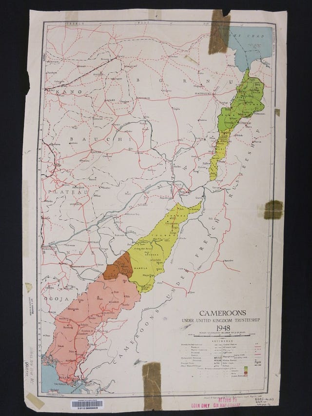 100+ years Cartographical History of Southern Cameroons | by W Munji ...