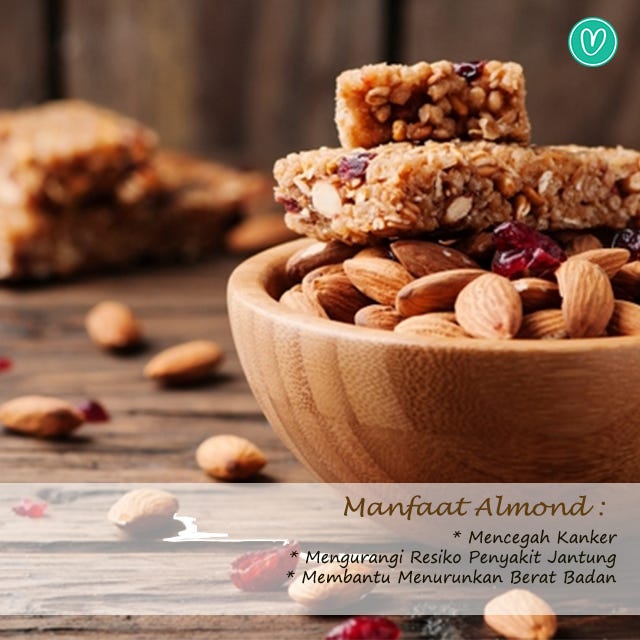 Manfaat Kacang Almond. Sebagai tumbuhan yang subur di dataran… | by ...