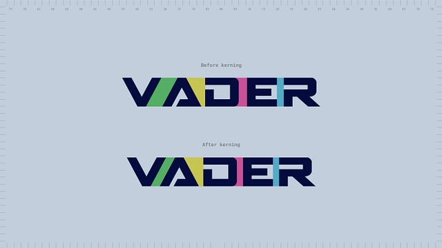 Breaking down the Vader rebrand. Sharing the design inspirations and ...