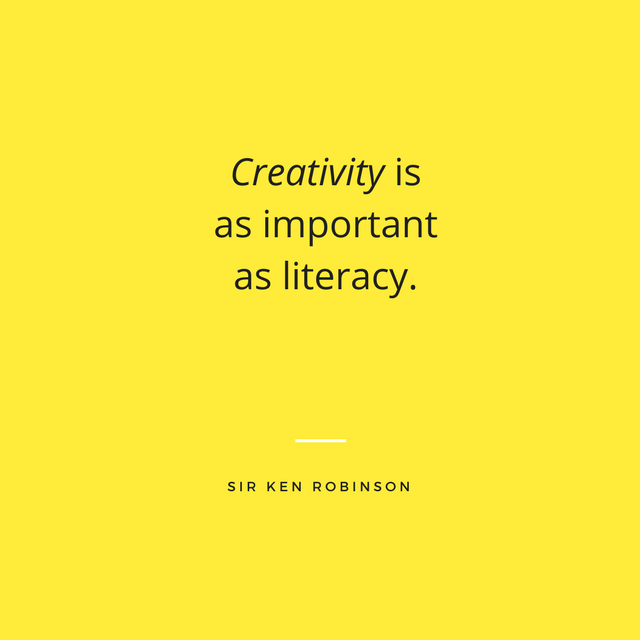 The Importance of Creativity. We’re fans of Sir Ken Robinson and his ...