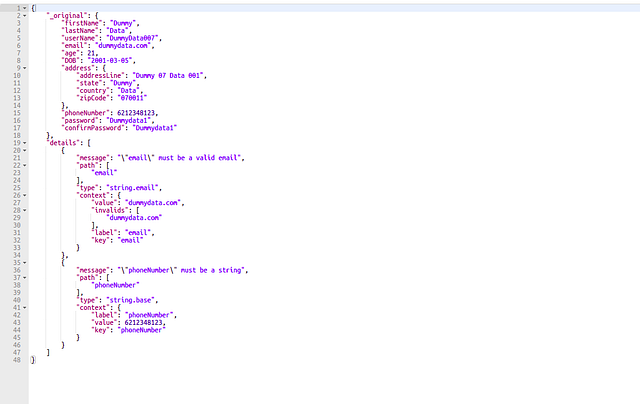JOI Validation with Node.js and Postman | by Arnav Mahajan | Medium