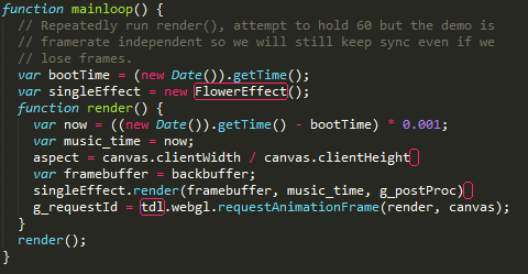 WebGL Example: Electric Flower. Electric Flower is a WebGL project made ...