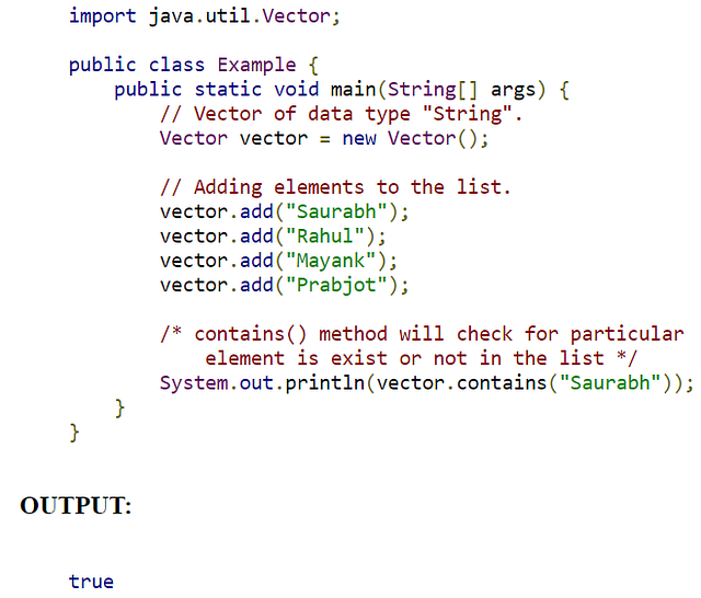 Java Vector. A Vector is a class that implements the… | by Imran Khan | Sep, 2022 | Medium