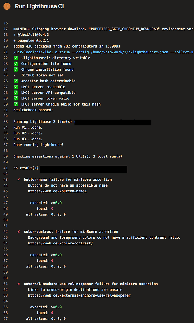 How to set up automatic Lighthouse testing for CI/CD | by Jacob ...