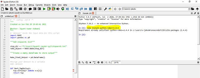 Key Phrase Extraction and Visualization: Python and Microsoft Power BI – JayantKodwani.com