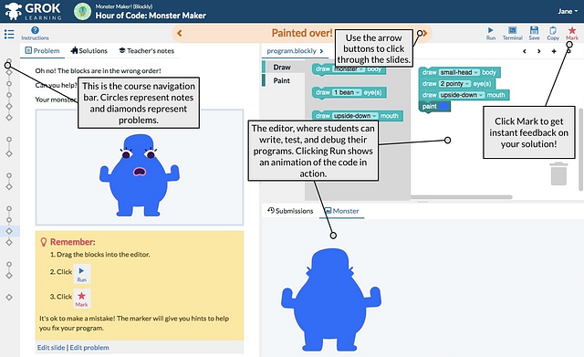 Coding Lesson Plan: Monster Maker! | by Jane Abrams | Grok Learning | Medium