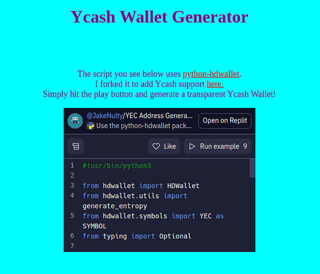 Lets Use Replit To Embed Python I Recently Forked A Repo To Make A