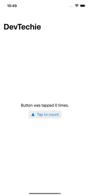 Button in SwiftUI. Button is a control to initiate action… | by DevTechie | DevTechie | Sep ...