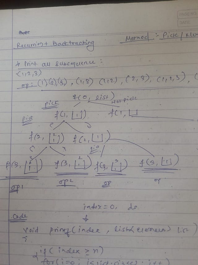 Important Patterns — Recursion and Backtracking | by Kedar Erande | Medium