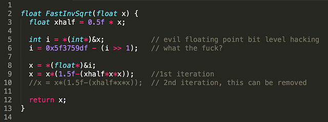 The Fast Inverse Square Root. Imagine you’re a new engineer in a… | by ...