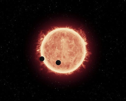 Red Dwarfs star. Stars come in a wide range of masses… | by Souvik | Medium