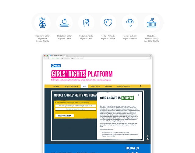 Girls’ Rights Platform: Teaming Up With Plan International | by Lucid ...