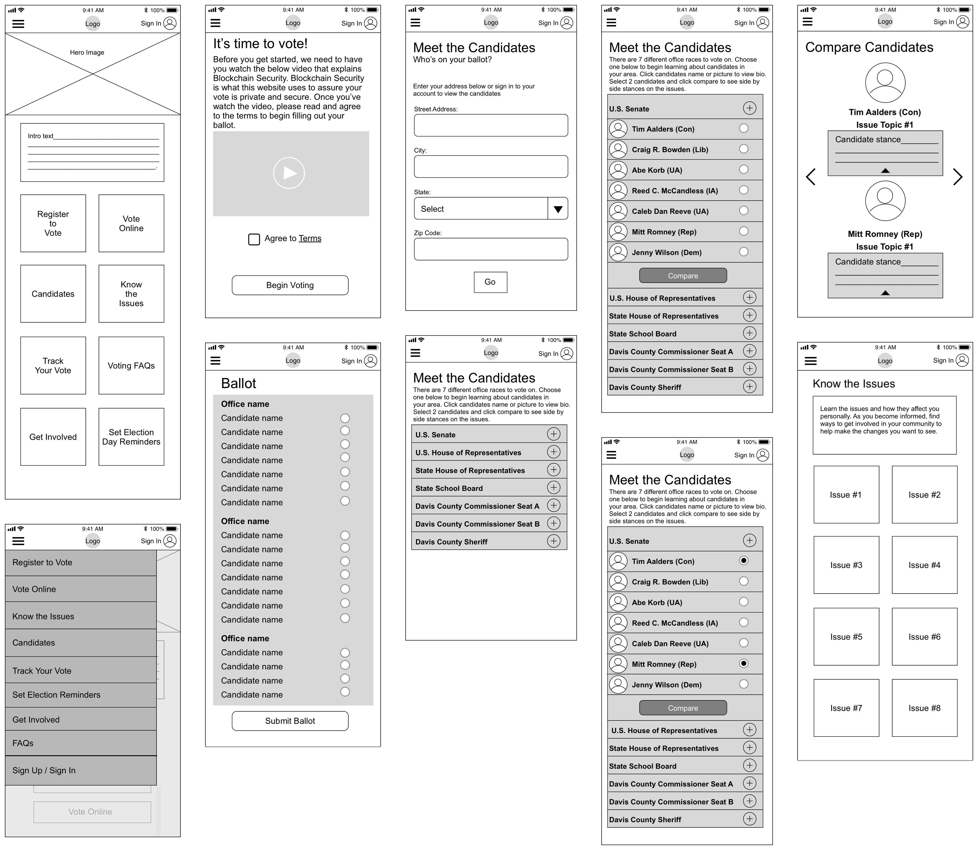 Polling Place: A Voting Solution | UX Case Study | by Eric Cottrell | Prototypr