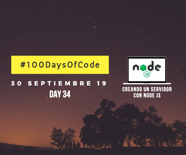 #100DaysOfCode _ #Day34. Creando un servidor con NodeJS | by Jose Luis Aguilar | Medium