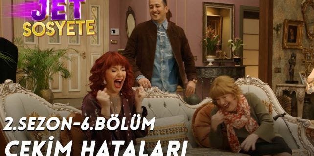 Jet Sosyete 2. sezon 6. bölüm. Jet Sosyete 2. sezon 6. bölümdeki çekim ...