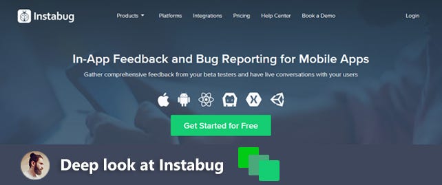 Deep Look at Instabug #3. UX case study! | by Mohab | Medium