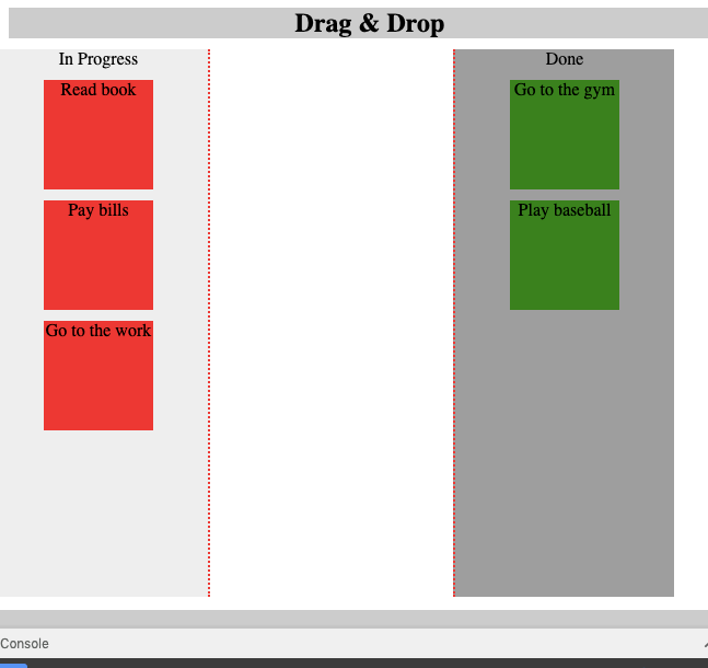 Simple Drag and drop in React. Let’s not waste time and directly jump ...