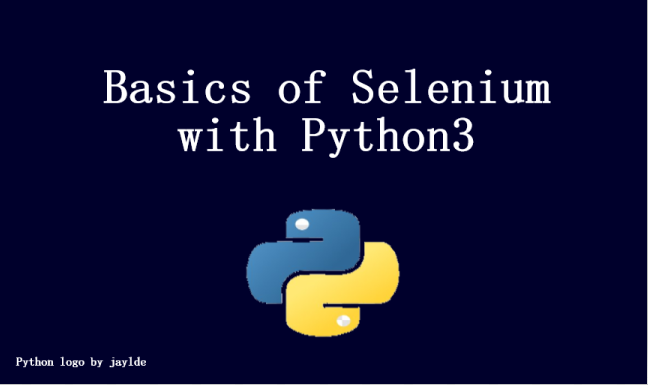 Basics of Selenium in Python3. Today I am gonna show you all how to ...