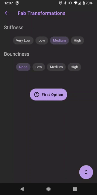Creating An Expandable Floating Action Button In Android