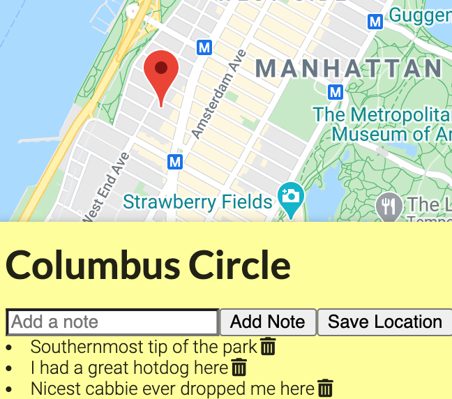 Dynamic Post-its Inside Google Maps API for React | by Alex Foreman ...