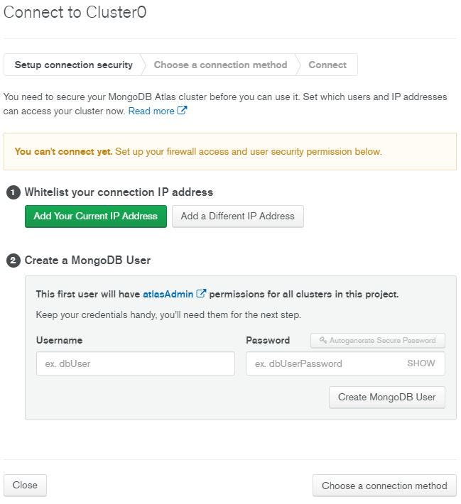Mongodb - 驴Como crear y configurar una cuenta en mongodb atlas? Mongodb - 驴Como crear y configurar una cuenta en mongodb atlas?