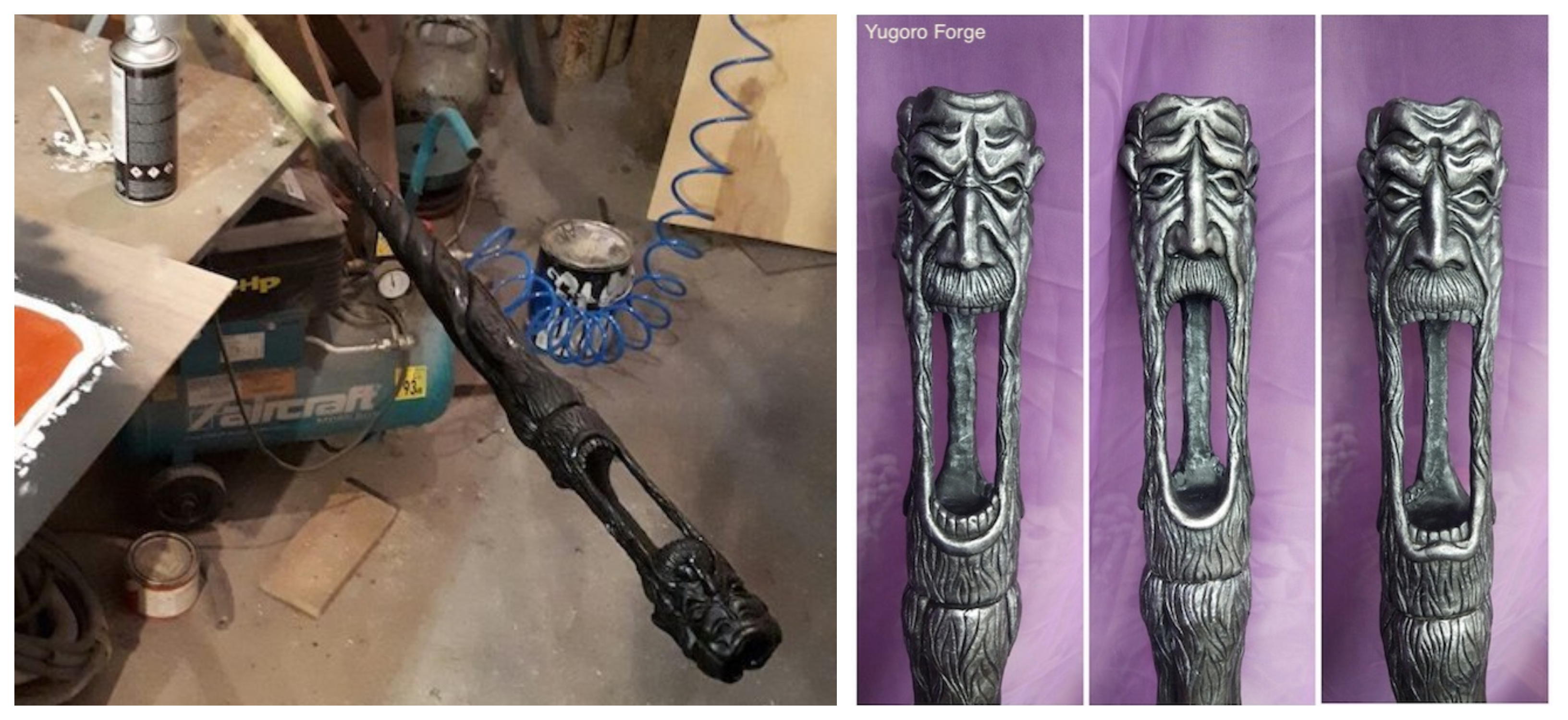 Crafting the Wabbajack Staff from The Elder Scrolls Skyrim