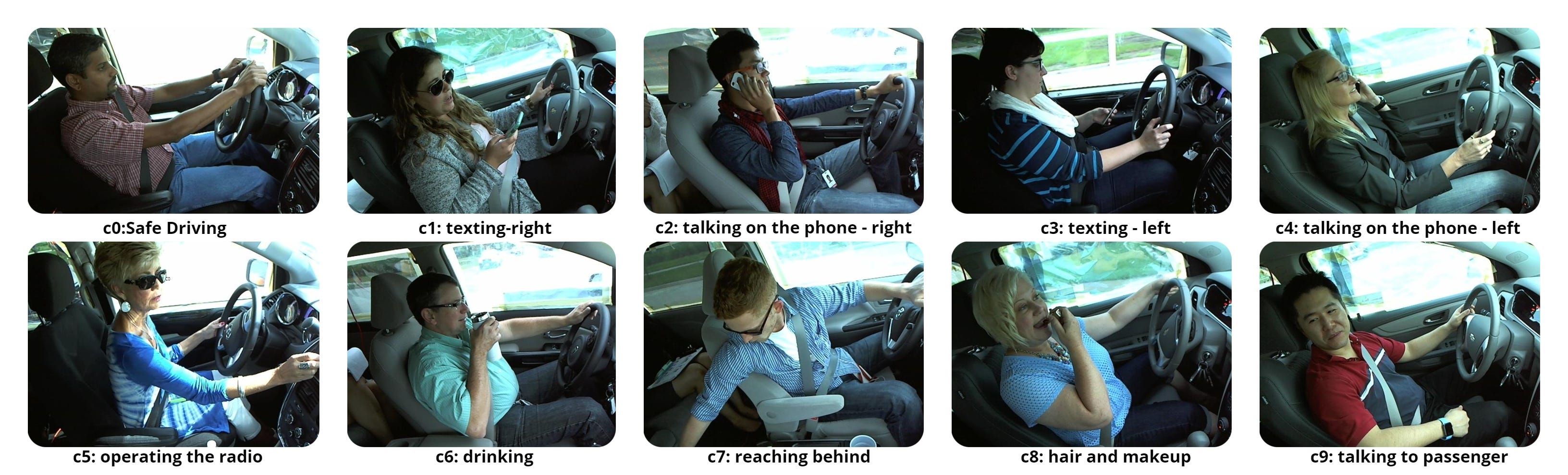 Distracted Driver Detection Using Machine And Deep Learning Techniques By Akhil Mahajan