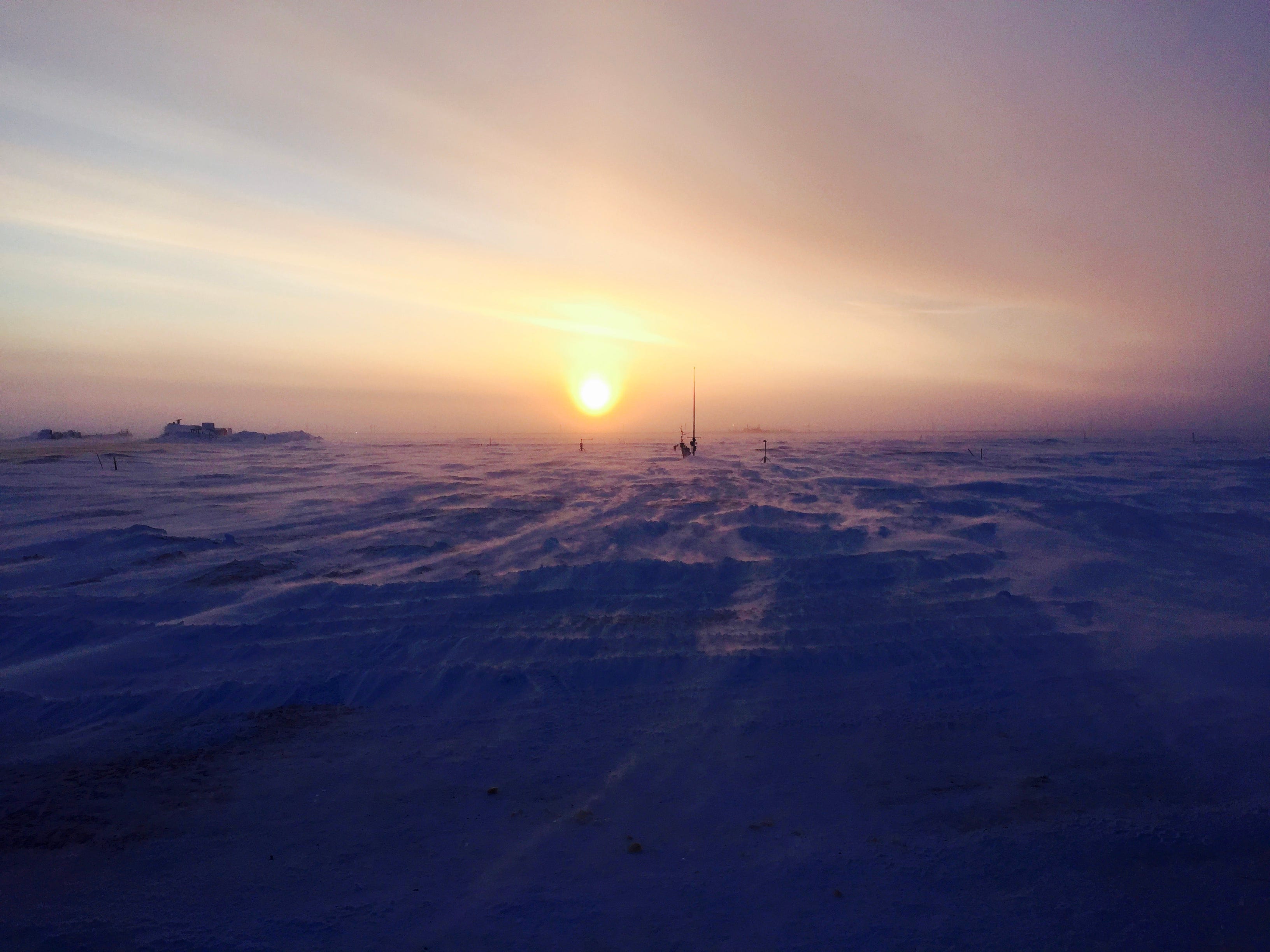 Of wind gusts and snow drifts…. The weather lived up to expectations ...