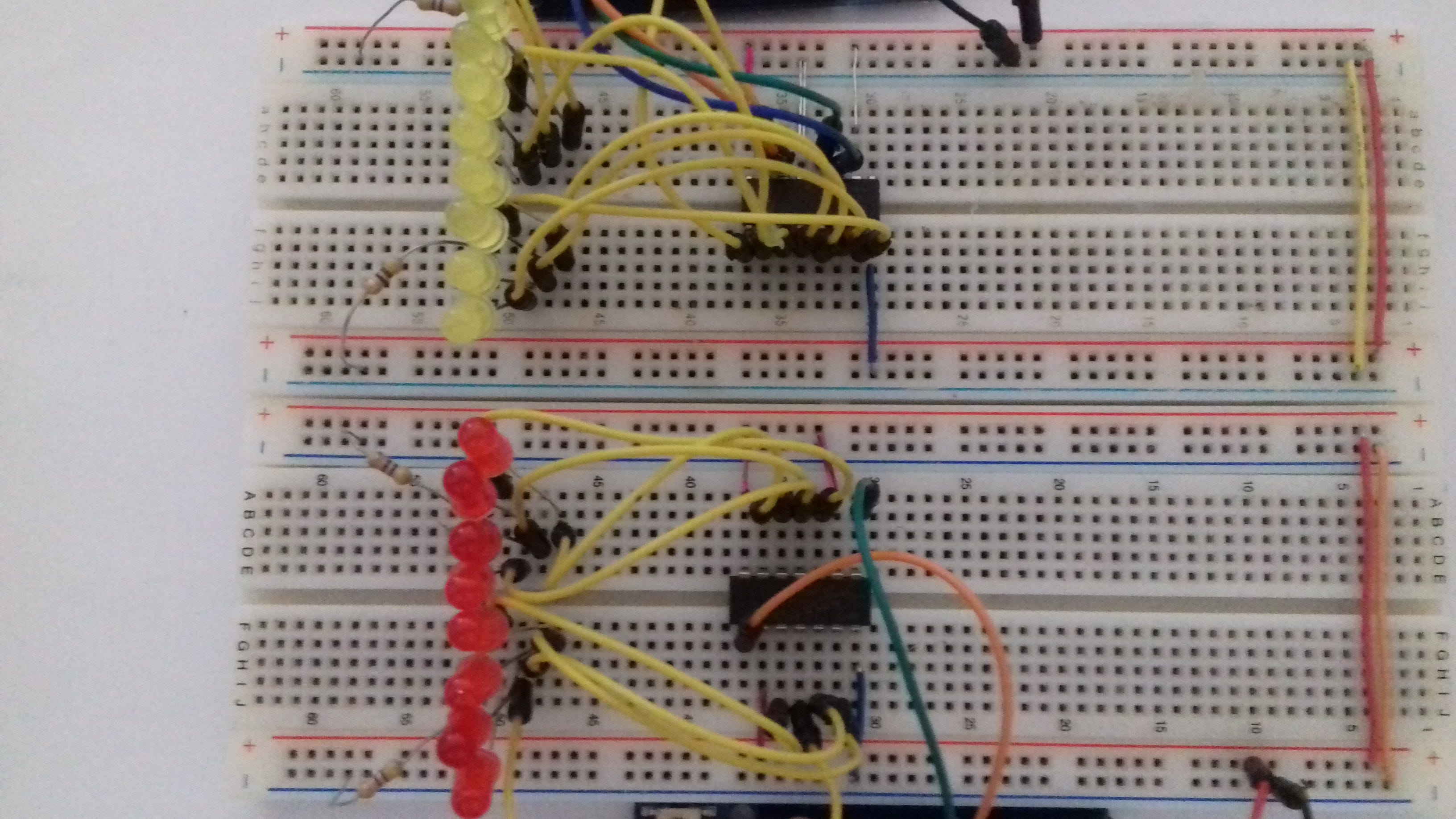 Shift Registers Types: 74HC595 & 74HC164 - Jungletronics - Medium