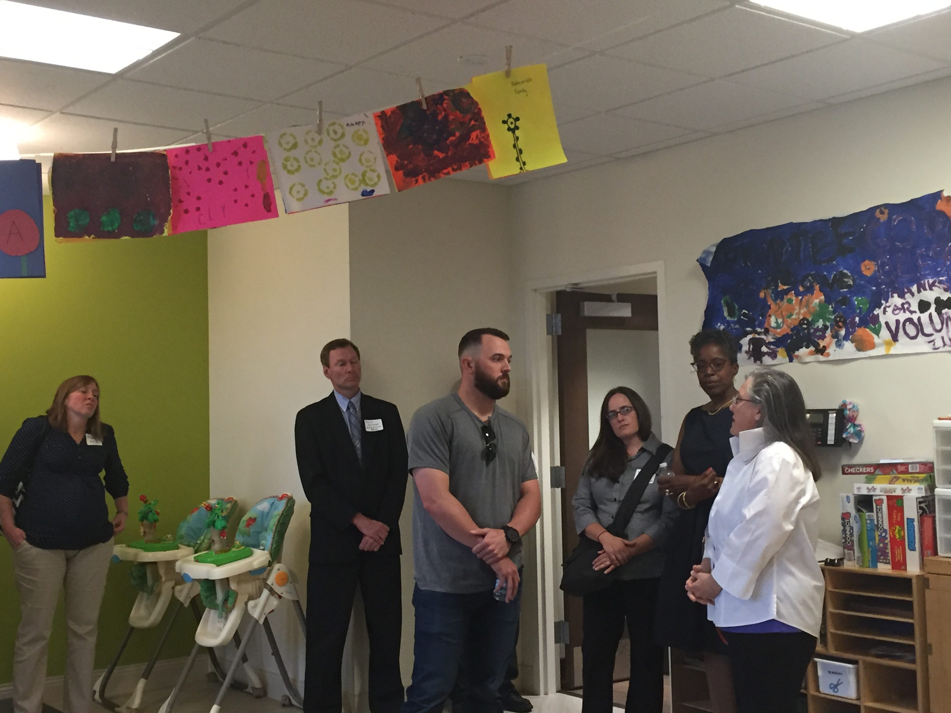 David Goforth visits the Sojourner Family Peace Center | by Caitlin ...