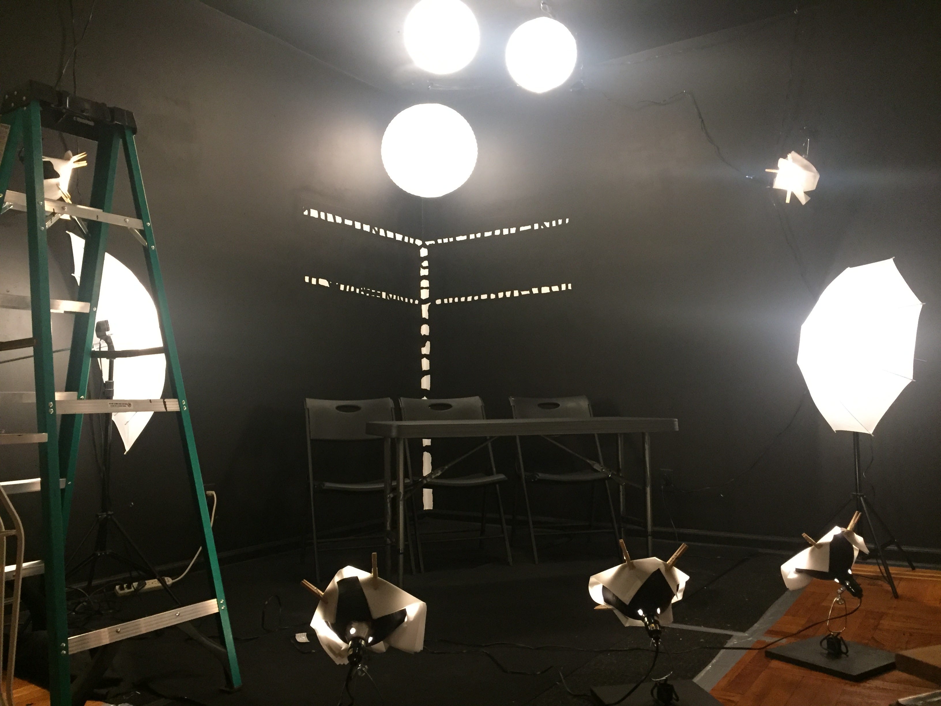 In Home Sound Stage that I Built - In Lucifer Lux - Medium
