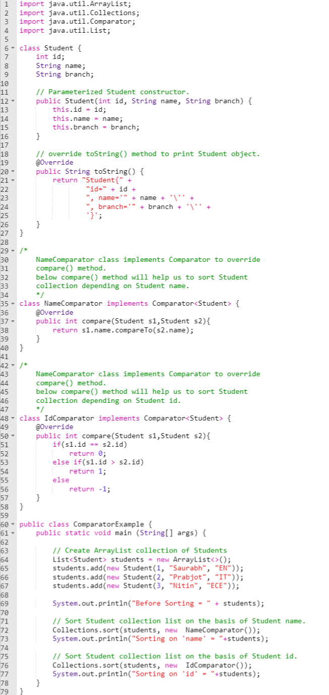 Java Comparator Interface Comparator Interface Belongs To… By Imran Khan Sep 2022 Medium
