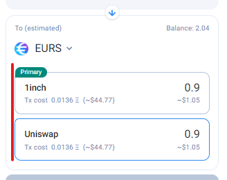STASIS DeFi Guide:. How to swap any token into EURS using… | by Krypto Walker | STASIS Blog ...