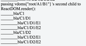 React VDOM is lazy— the tale of the two render()-s : ReactDOM.render() vs Component.render ...
