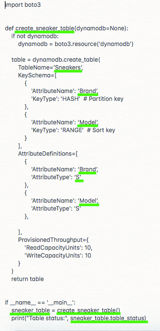 Create a DynamoDB Table with Python and AWS Cloud9 | by Swain Dennis ...