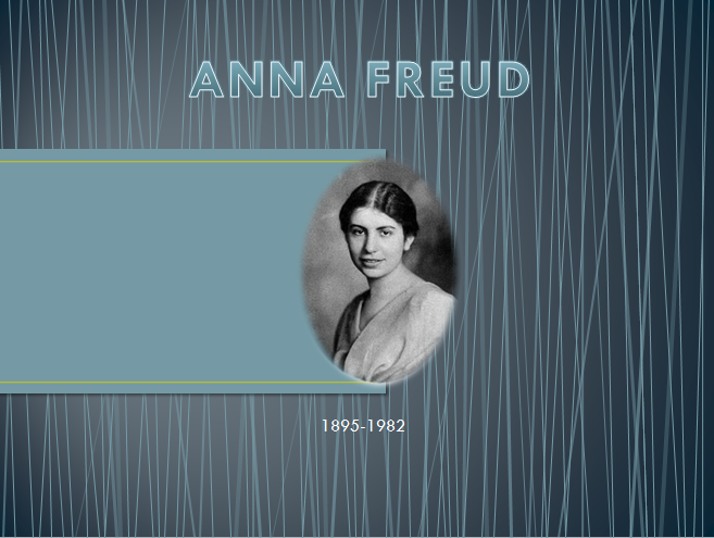 ANNA FREUD | by Yessica Anel | PSICOPATOLOGÍA DEL DESARROLLO INFANTIL ...