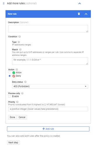 Set Up Google Cloud Armor to Secure your Website | by CloudBooklet ...