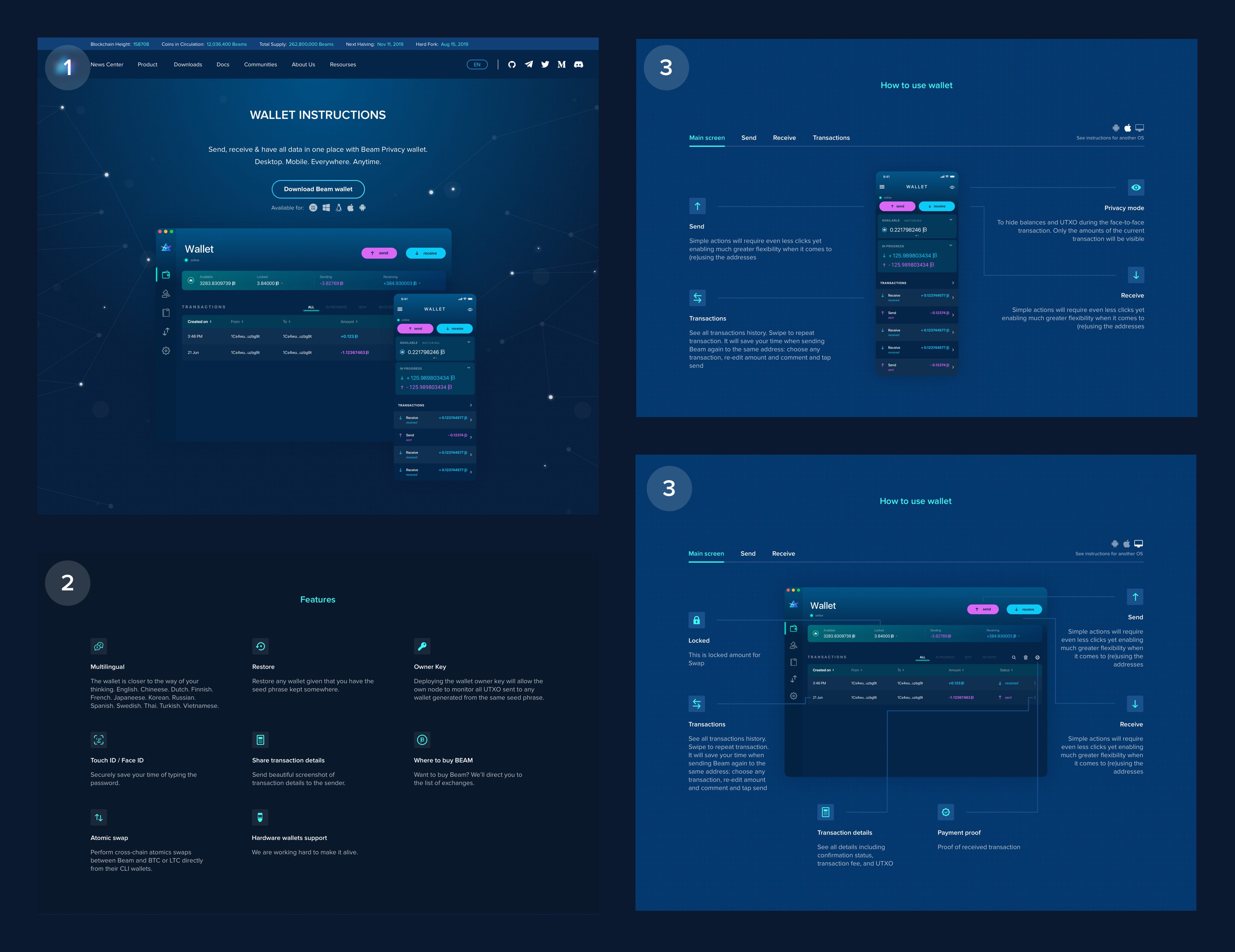 BEAM website evolution (in pictures) | by Sasha Abramovich | BEAM ...