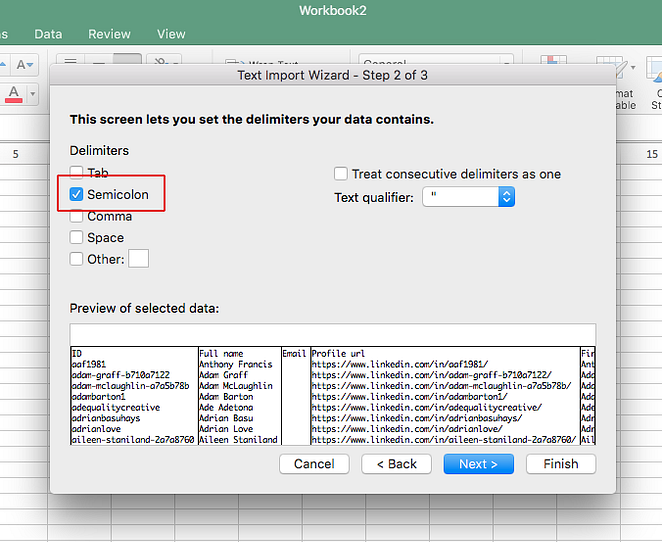 How to Import CSV files into MS Excel – Linked Helper