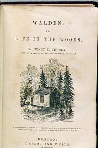 Walden; or, Life in the Woods. How Henry Thoreau’s book changed… | by ...
