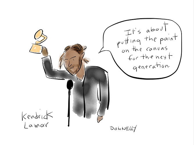 Drawing the 2018 Grammys. Drawing the Grammys is always fun. The… | by ...