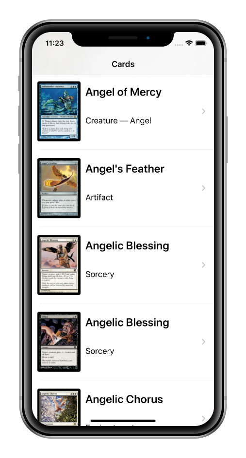 MTG Deck Viewer iOS App. A deck viewer in iOS, making use of the… | by ...