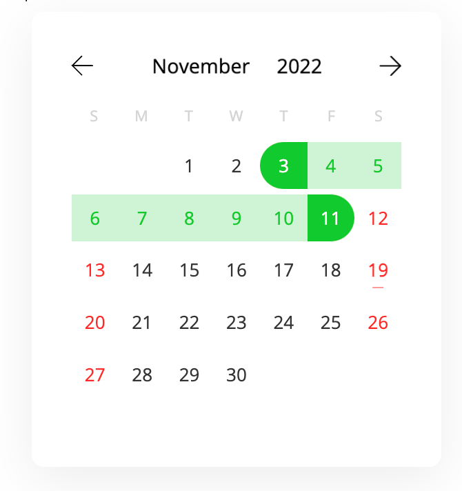 Using a Responsive Date Range Picker in React | by Utkarsha Bakshi | Geek Culture | Nov, 2022 ...