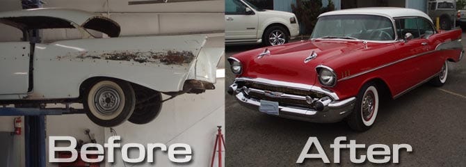 Car Restoration Before And After