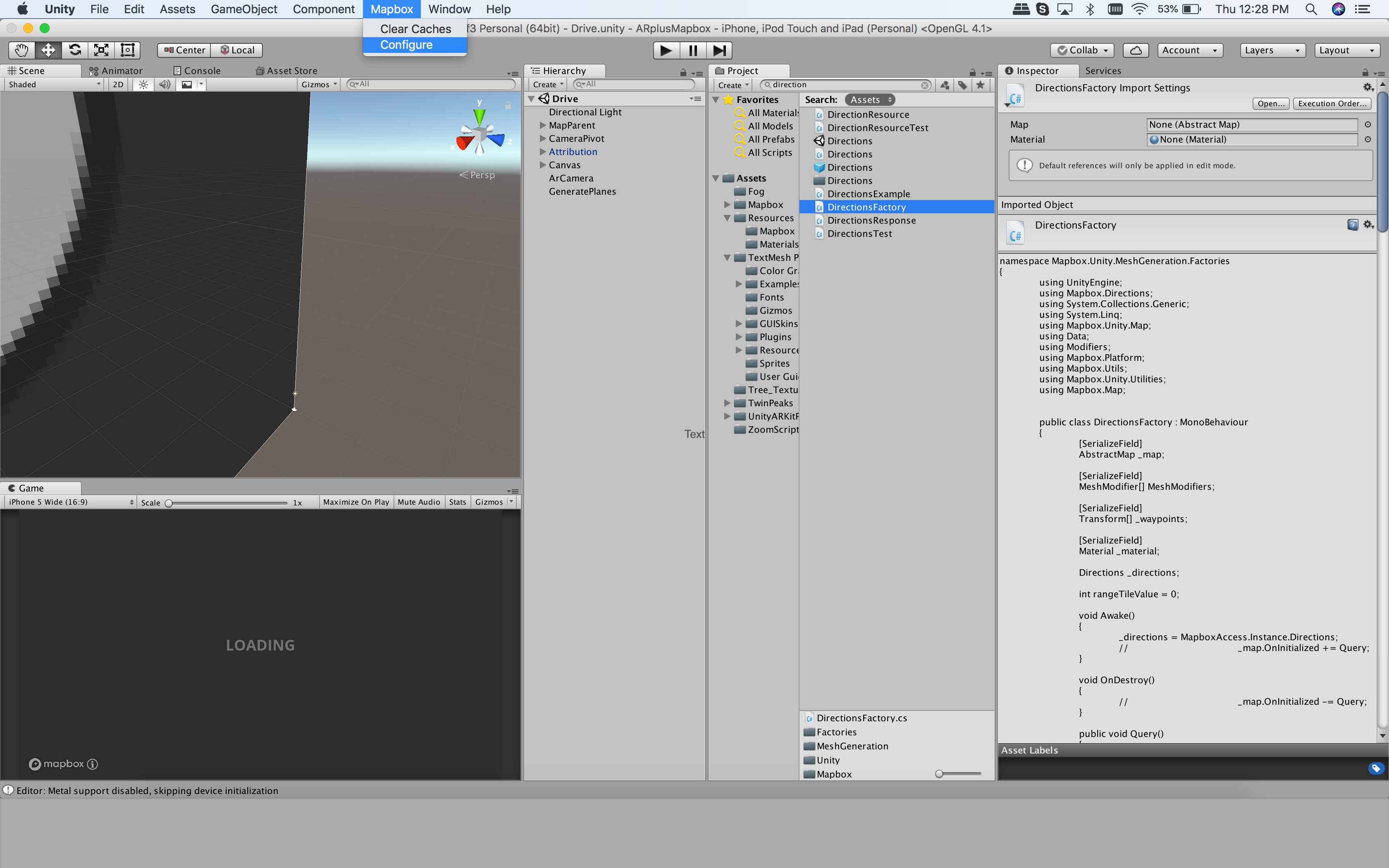 3D paths on Maps using Mapbox and Unity3d | by Nataraj Angadi | Medium