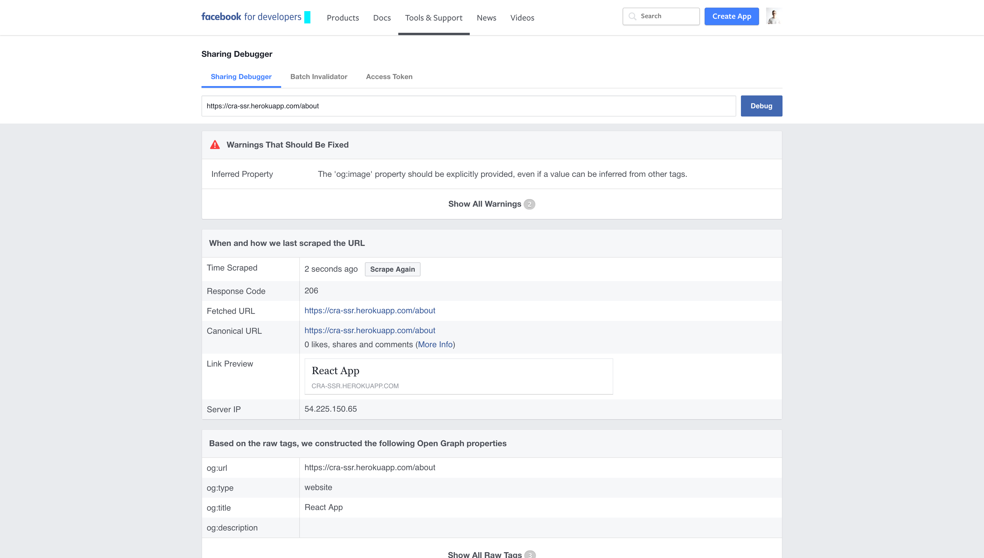 Server Side Rendering With Create React App React Router V4 Helmet Redux And Thunk By