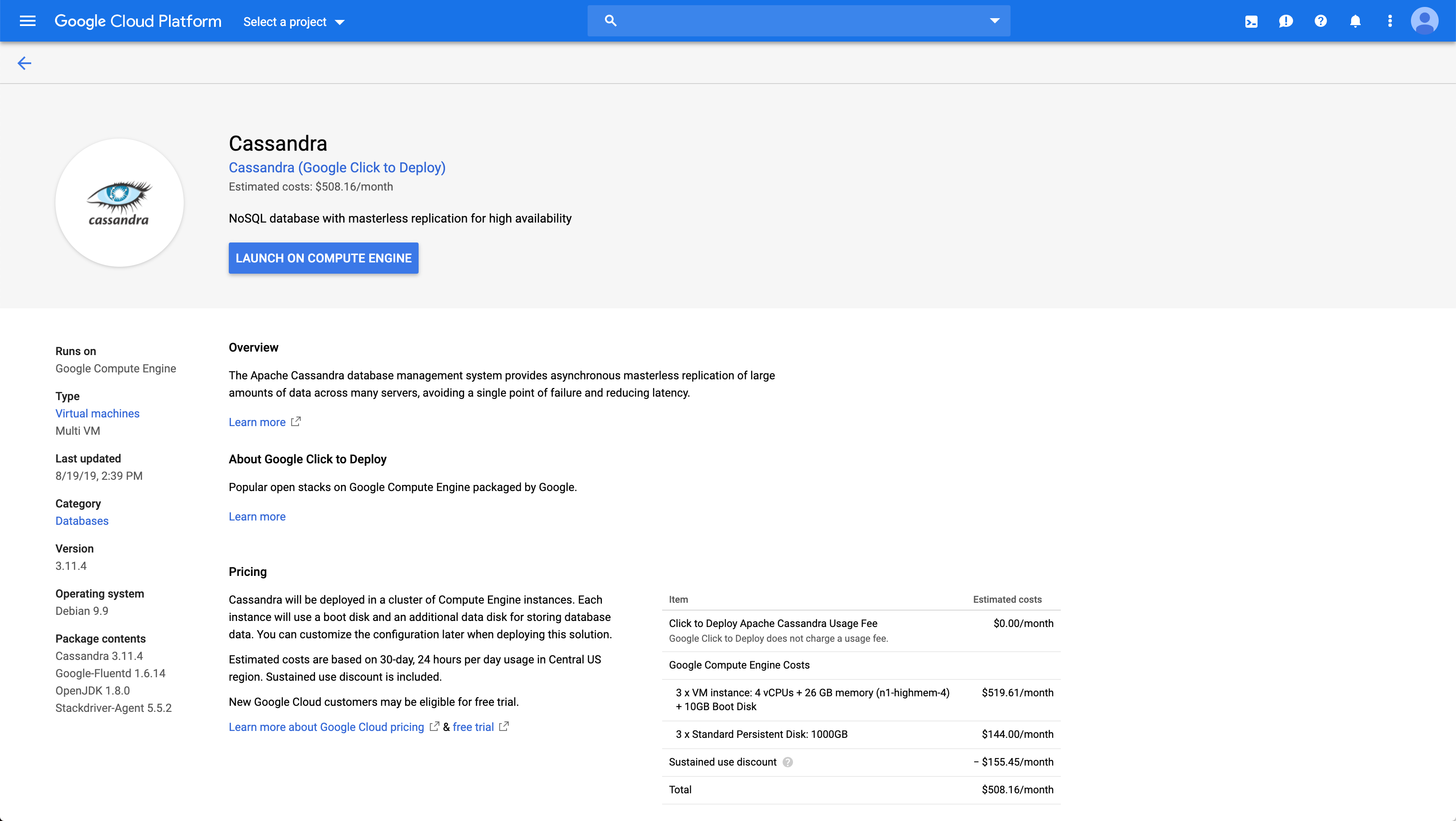 How to deploy Cassandra and connect on Google Cloud Platform with a few clicks | by Billy ...