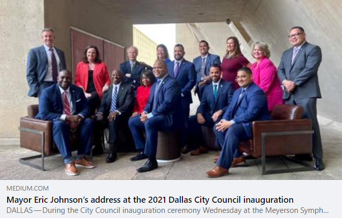 Dallas City Hall needs a report card | by Mayor Eric Johnson | Office ...