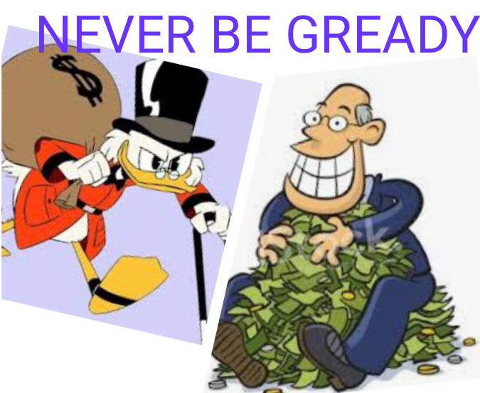 NEVER BE GREEDY (TIME HAS DIRECTION CHANGED ANY TIME): | by AHMED ALI ...