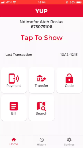 Why we feel the YUP(Mobile Money App) UI and UX is way below ...